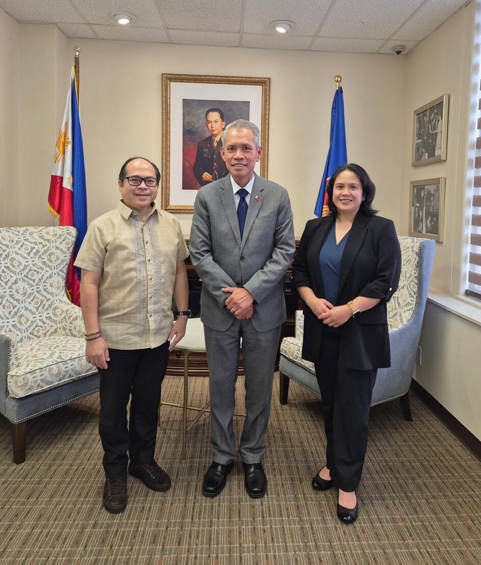 Consul General Ferrer Receives DOT-LA Representative Gerry Panga and ...